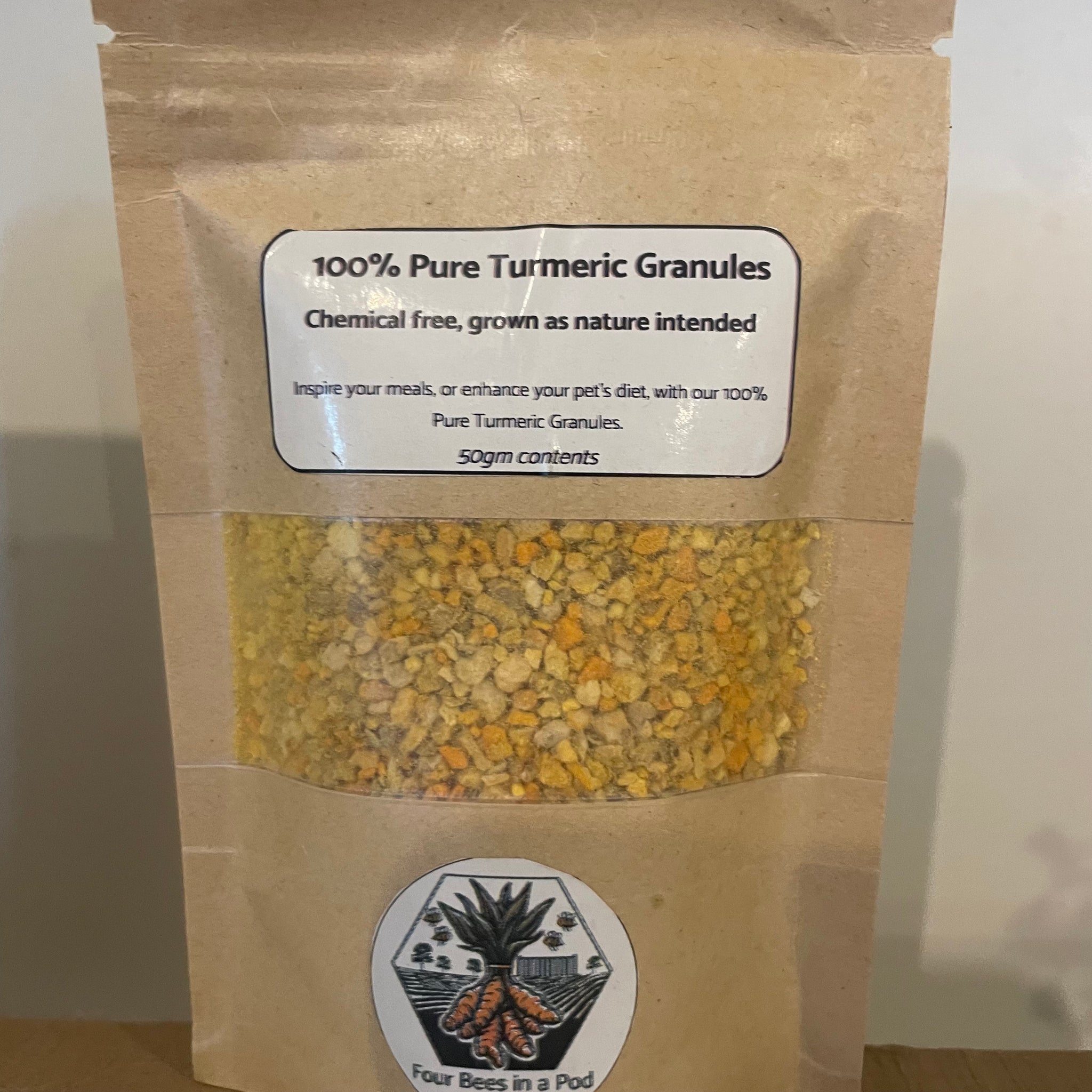 Turmeric Granules - 30grams 100% Pure