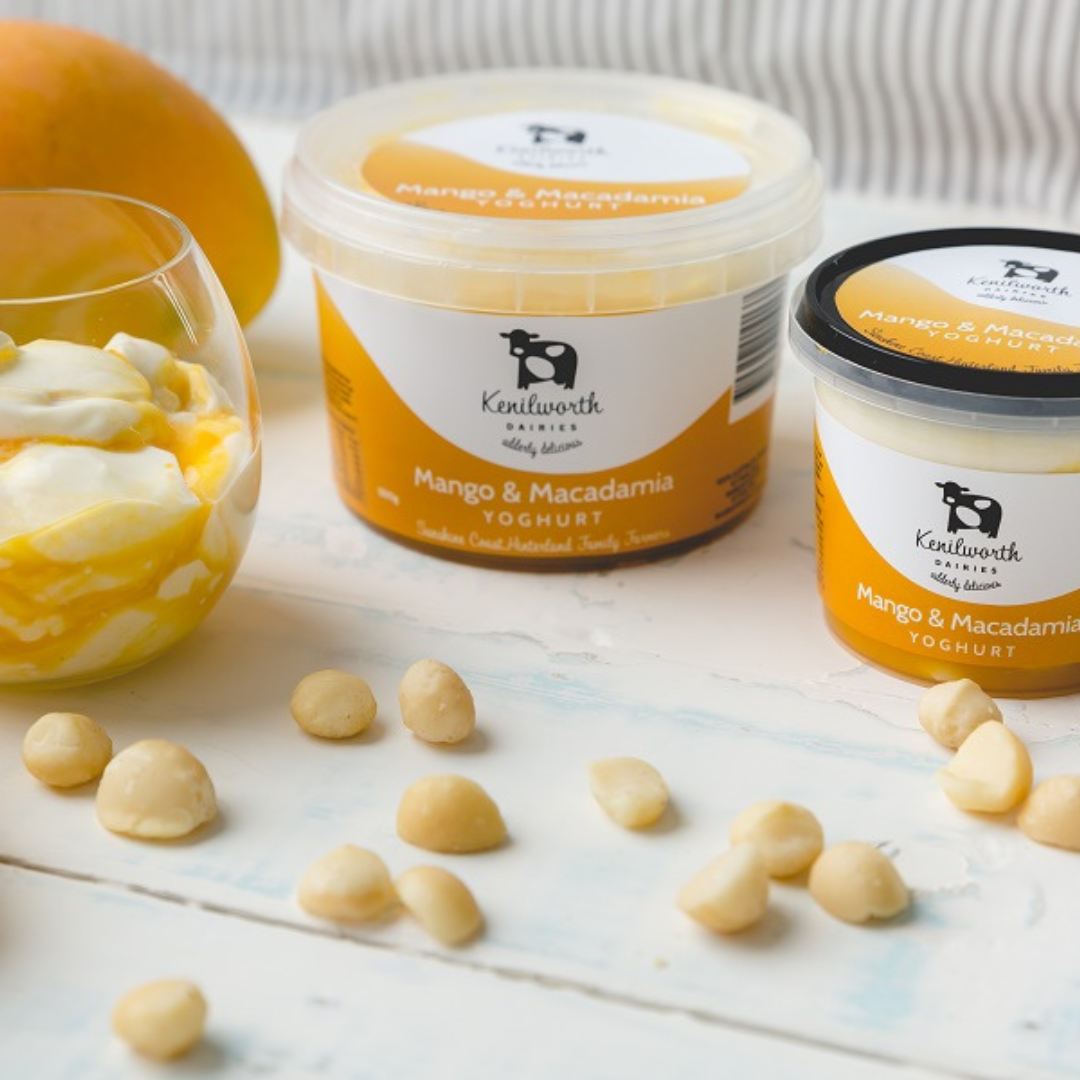 Kenilworth Dairies - Mango & Macadamia Yoghurt - 500g