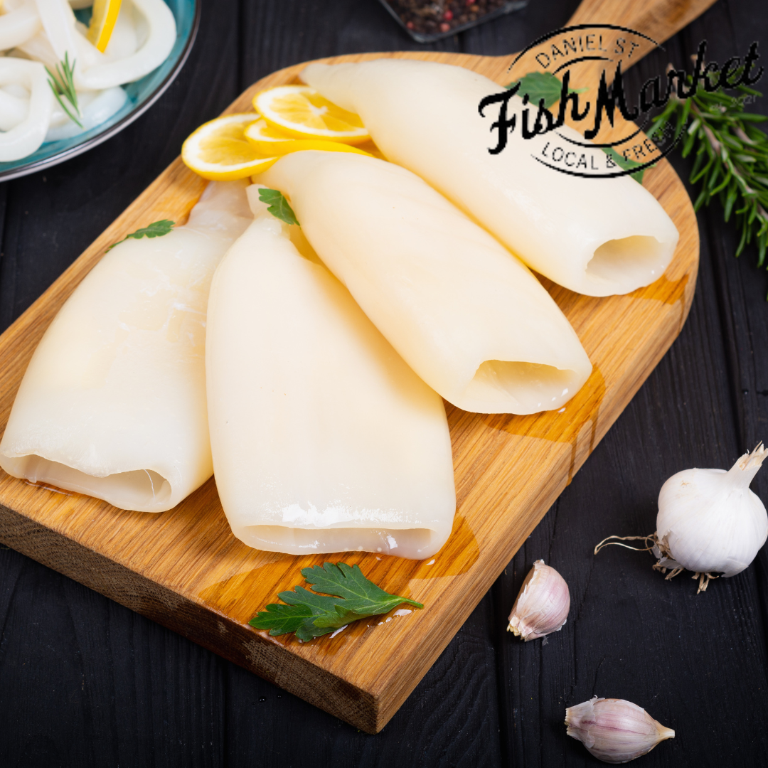 Daniel St Fish Market - Squid Calamari tubes (Frozen)